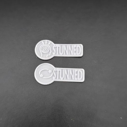 🎲 Stunned Status Token for Riftbound・ STL File for 3D printing・Cults