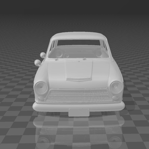 🚙 Ford Cortina GT Mk1 IMSA 1964 Shell Body – Divided Parts for Easy ...