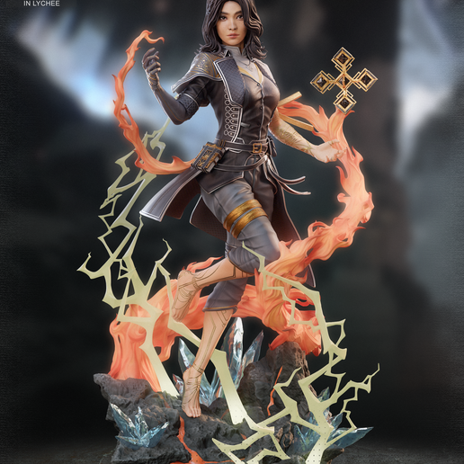 ♀️ Lune - Expedition 33 Game Figure for 3D Printing・ 3D File for 3D ...
