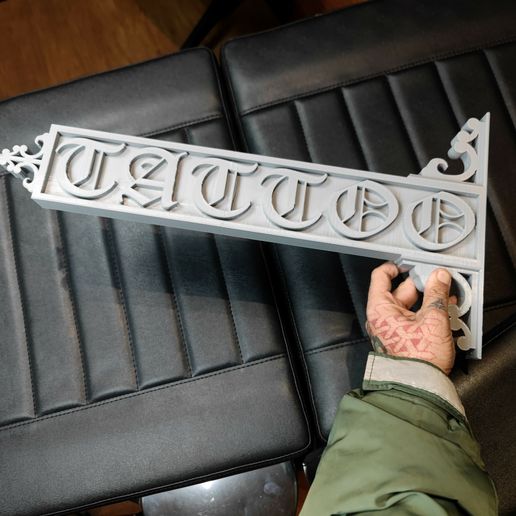 🌐 TATTOO・ STL File for 3D printing・Cults