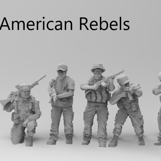 STL file rebel forces 🪖 ・3D print design to download・Cults