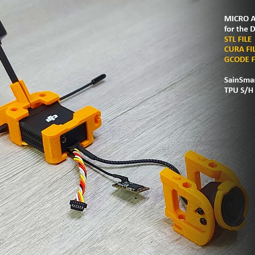 🖼️ Micro Apex 4 Frame Mounts DJI 03 Air Unit + GPS MOUNTING (Digital ...