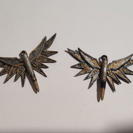 3D print Winged bullet・Cults