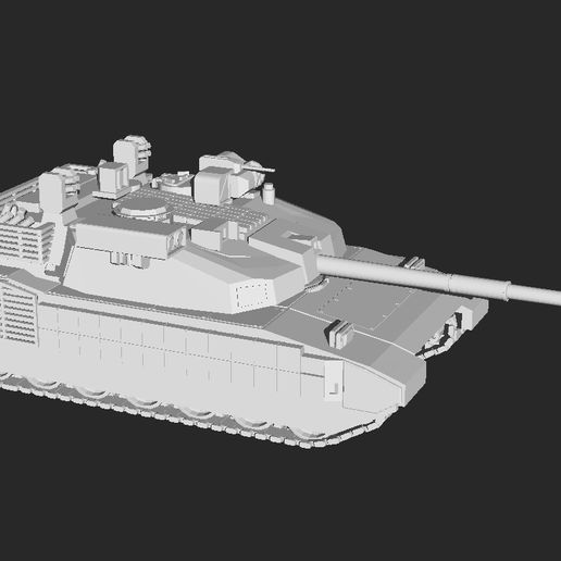 🪖 Tianma 2 north Korean mbt・ STL File for 3D printing・Cults
