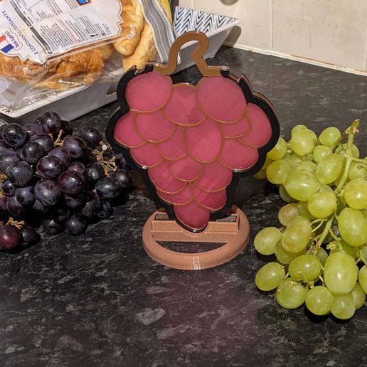 STL file Grapes Rack 🍇 ・3D print object to download・Cults