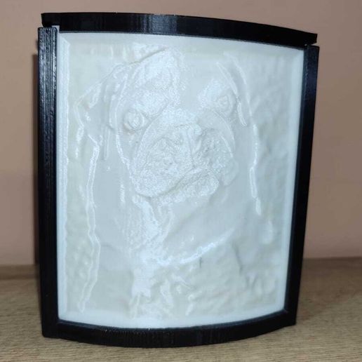 STL file Caja de litofania curva 🎨 ・3D print model to download・Cults