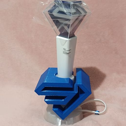 👾 Super Junior Lightstick Stand・ STL File for 3D printing and CNC ...