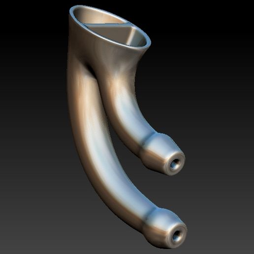 🍑 Double funnel・ OBJ File for ・Cults