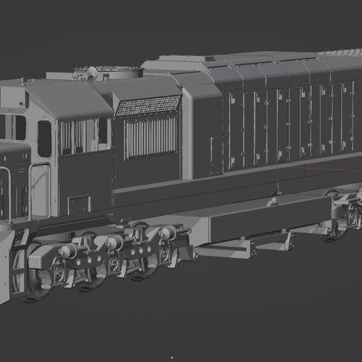 🚂 SAR CLASS 34 600 DIESEL LOCOMOTIVE HO・ STL File for 3D printing・Cults