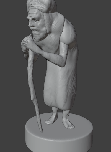 🎨 Abraham 3D Print・ OBJ File for 3D printing・Cults