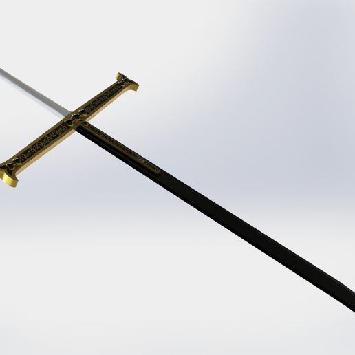 STL file Yuro - Mihawk OP Fan made 🗡️ ・3D printer design to download・Cults