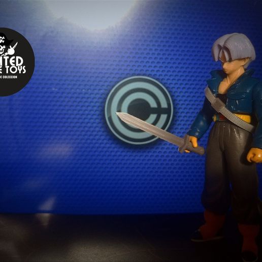 3D file Super battle collection trunks sword vintage dbz 🗡️ ・3D printer ...