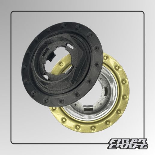 🧢 BBS RM rim cap・ STL File for 3D printing・Cults