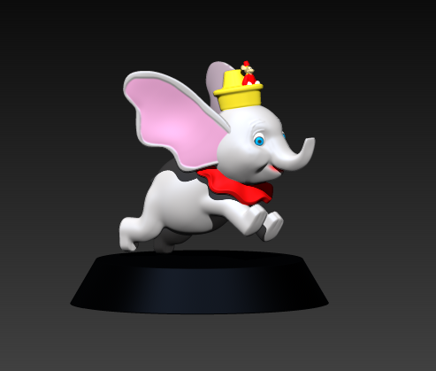 🐘 Dumbo・ OBJ File for ・Cults