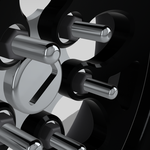 🛞 Drag Wheel COMBO Rear Weld Alpha 1 with Big Tire Hoosier・ STL File ...