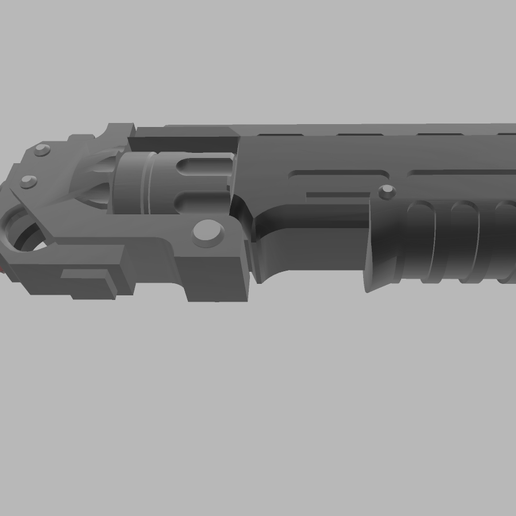 🛰 Space Dwarf Revolver Shotgun.・ STL File for 3D printing・Cults