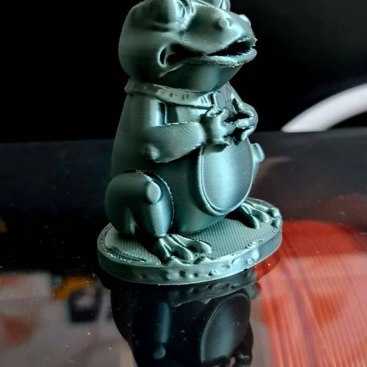 STL file Lucky frog statue 🐸 ・3D print design to download・Cults