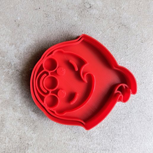 3D printed Cookie cutter 8cm Plimplim・made with Prusa Mini+・Cults