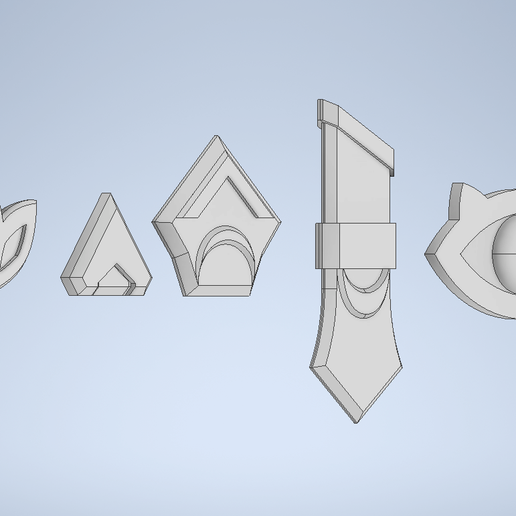 ⭐ Honkai: Star Rail - Cipher Belt Accessories・ STL File for 3D printing ...