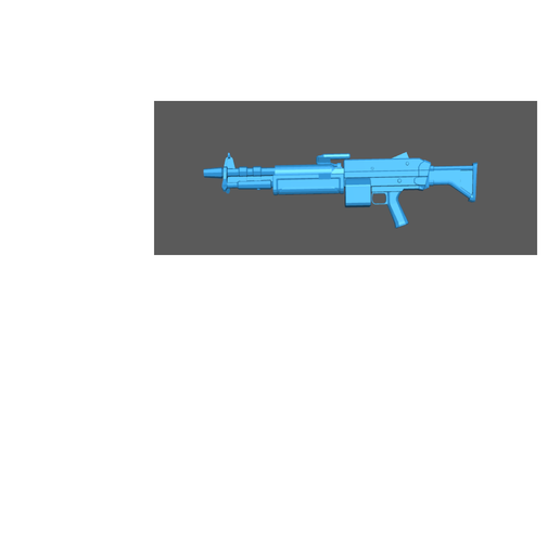 🎲 Fallout Wasteland Warfare LMG・Free OBJ File for ・Cults