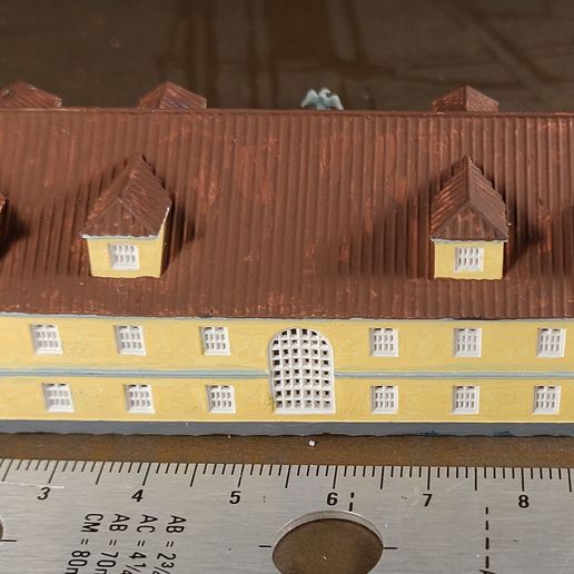 🏠 German barracks - 4 models for 2-4mm wg and t-scale trains・ 3D File ...