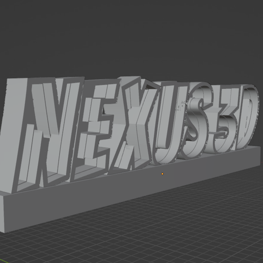 STL file Nexus 3D Neon logo 🪞 ・3D printable design to download・Cults