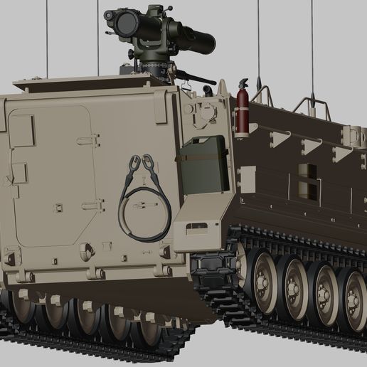 🪖 M113A1・ STL File for 3D printing・Cults