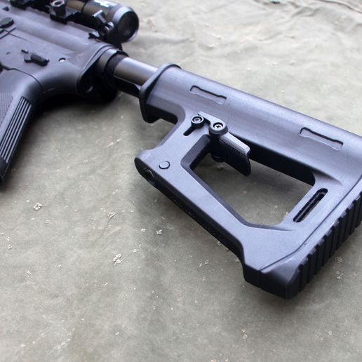🔫 M4 STOCK | MOD.10・ 3MF File for 3D printing・Cults