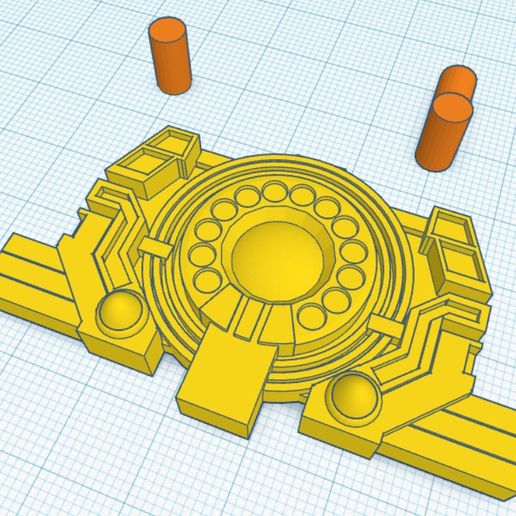 🤖 Transformers QUANTUM DIAL・ STL File for 3D printing・Cults