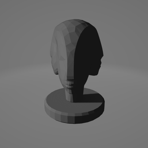 🗿 Triple Face Sculpture – 3D Printable Symbolic Art Piece・ STL File for ...