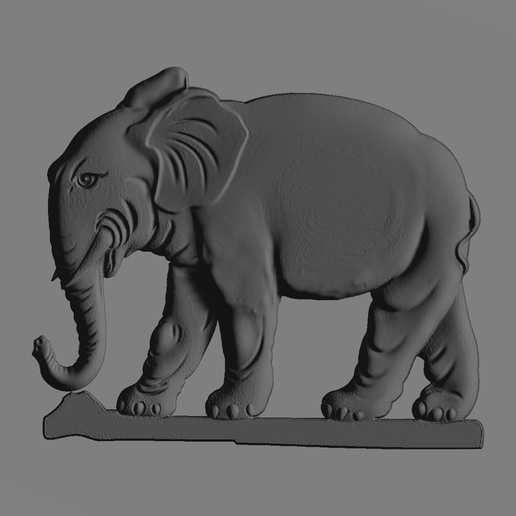 STL file elephants stl cnc design 👾 ・Design to download and 3D print・Cults