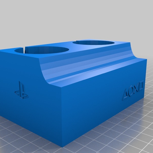 🎮 Dual Playstation Move Stand for VR・Free STL File for ・Cults