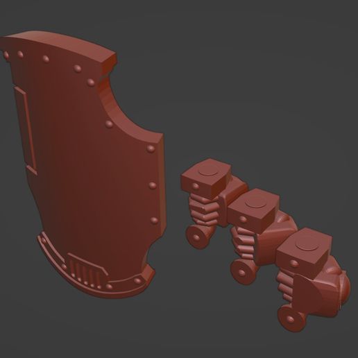 🎲 Assault Shields・ 3D File for 3D printing・Cults