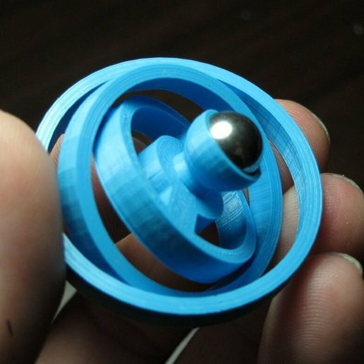 🎠 Gimble with 9.5 mm ball・Free 3D File for ・Cults