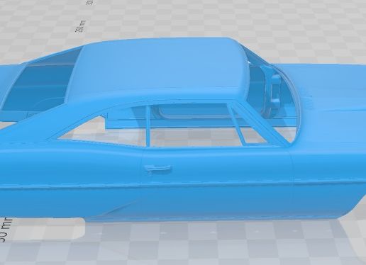 🚗 Pontiac Bonneville 1968 Printable Body Car・ 3D File for ・Cults