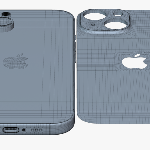🍎 Apple iPhone 15 And 15 Plus And 15 Pro And 15 Pro Max・ STL File for ...