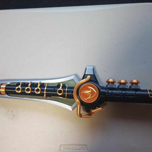 🐉 Green ranger dragon dagger flute・ 3D File for 3D printing・Cults