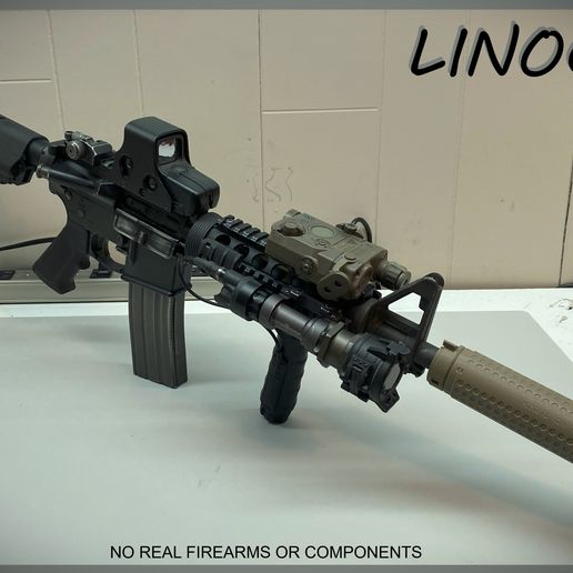 🔫 KAC NT4 Tracer Unit Housing. Multiple Options・ 3D File for 3D ...