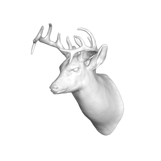 🦌 deer head・ STL File for 3D printing・Cults
