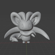 STL file Cinccino pokémon 🧸 ・3D print design to download・Cults