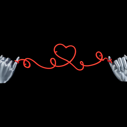 STL file Heartstring Photo String ️‍🔥 (3MF)・3D print model to download ...