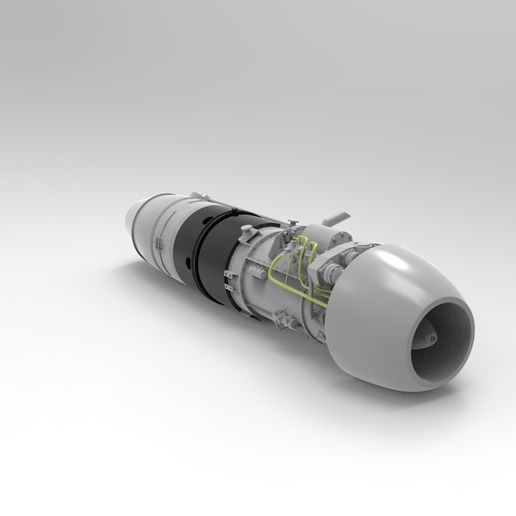 🇩🇪 Junkers Jumbo 004 engine me262・ STL File for 3D printing・Cults