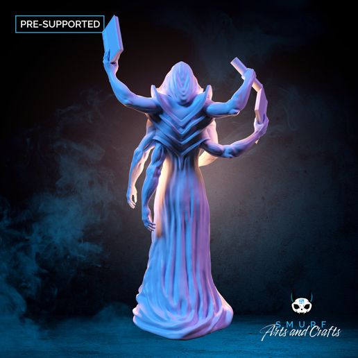 👹 The Librarian・ STL File for 3D printing・Cults