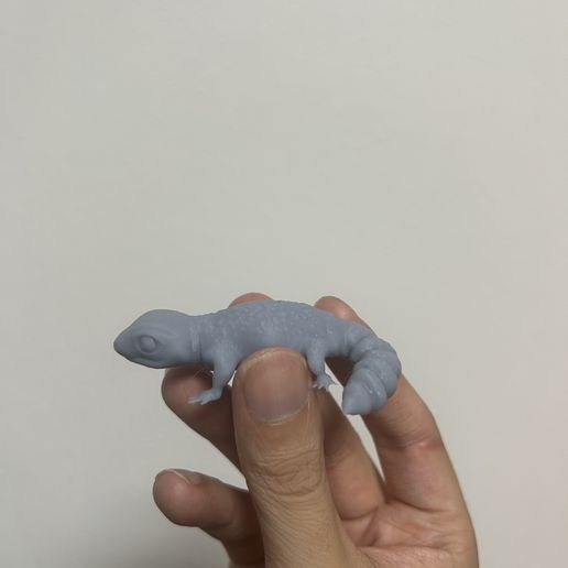 🐆 Leopard Gecko Miniature・Free STL File for 3D printing・Cults
