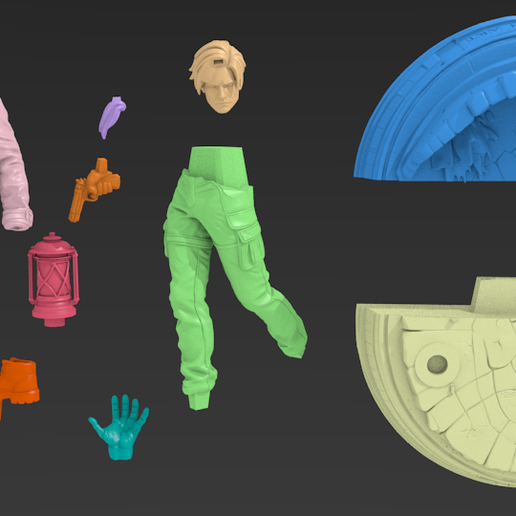 🎨 Leon S. Kennedy Residual Evil Requiem stl - Zaen Art Studio・ 3D File ...