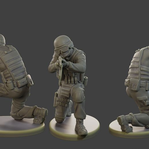 🚓 CzechSlovak Police Tactical Unit CPTU1 007・Archivo 3D para ・Cults