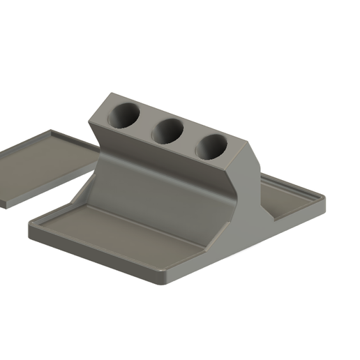 💉 Syringe Stand – 3D Printable Organizer for Lab, Hobby, or Medical Use ...