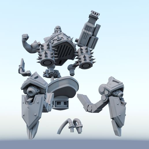 🎲 urgot League of Legends 3D print model・ STL File for ・Cults