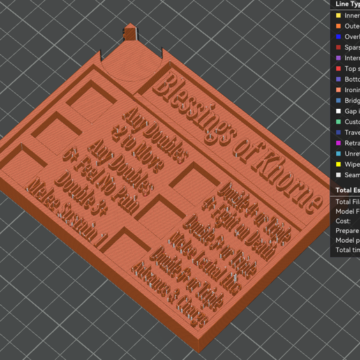 🩸 Blood God's Blessing Tracker・Free STL File for 3D printing・Cults