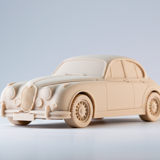 🚗 Jaguar Mark II 3D Car Model・ STL File for 3D printing・Cults
